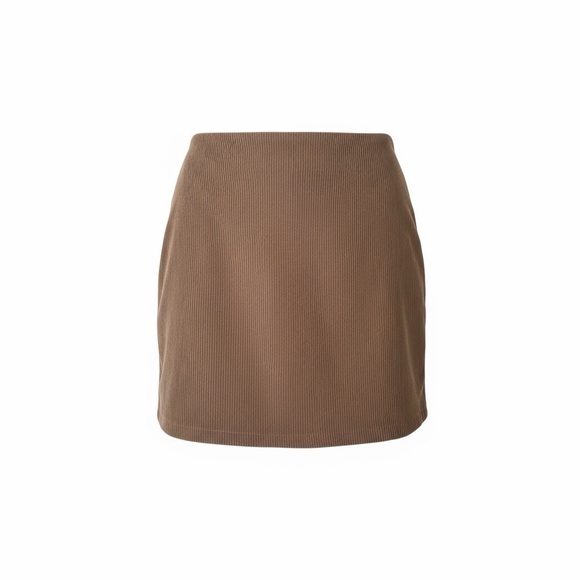 HALARA | Skirts | Halara Brown Corduroy Mini W Shorts Lining Size Xl ...